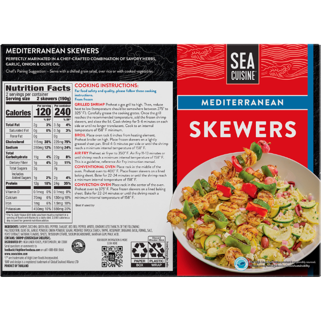 Mediterranean Shrimp Skewers