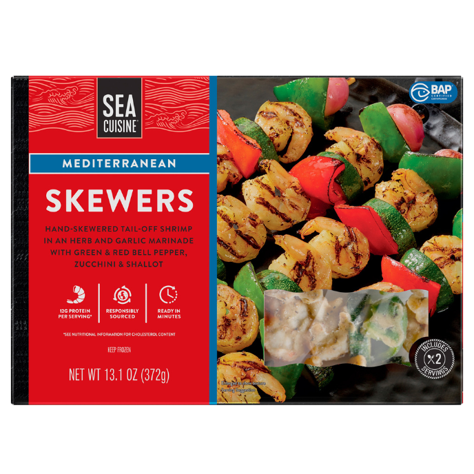 Mediterranean Shrimp Skewers