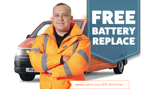 Breakdown Cover | Roadside Assistance with FREE Battery | RAC