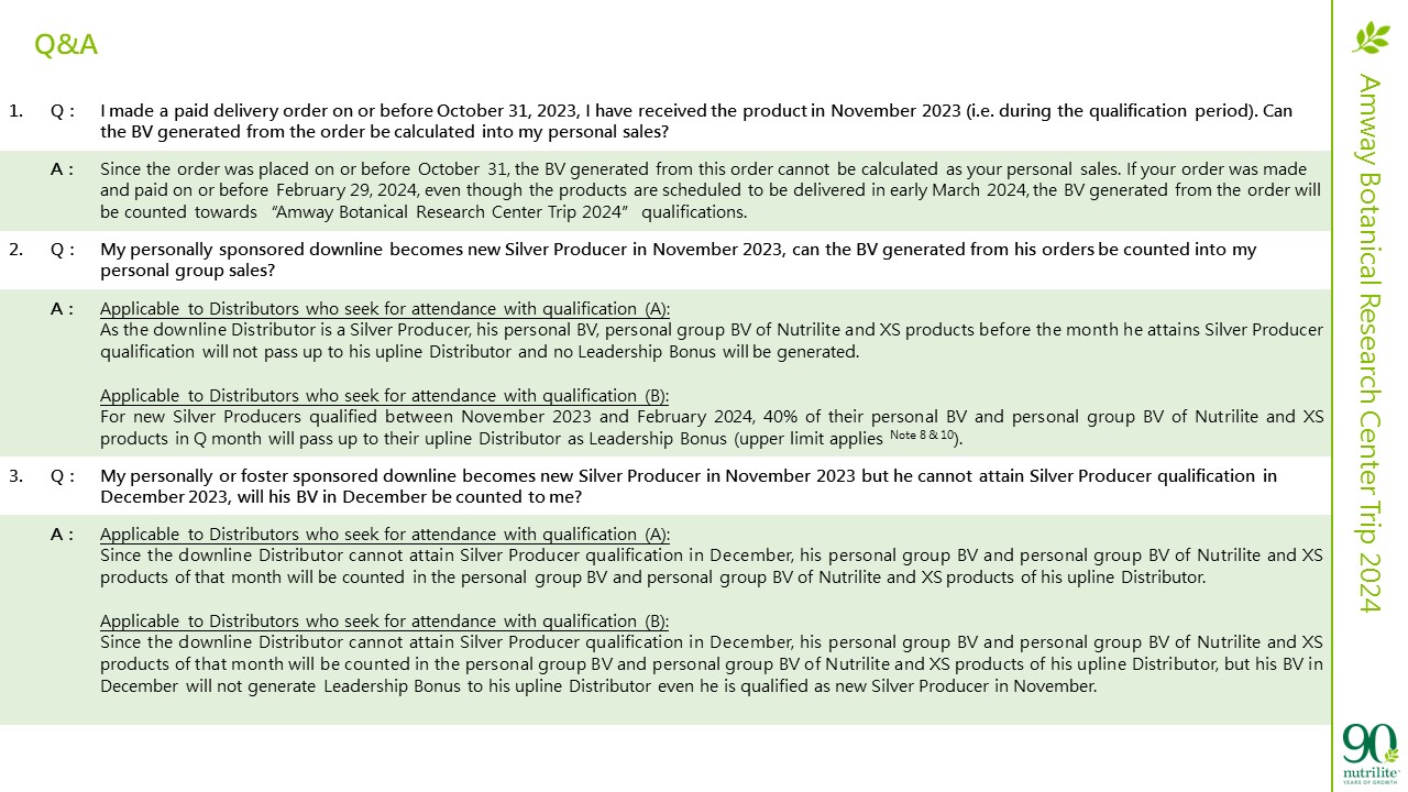 Amway Botanical Research Center Trip 2024