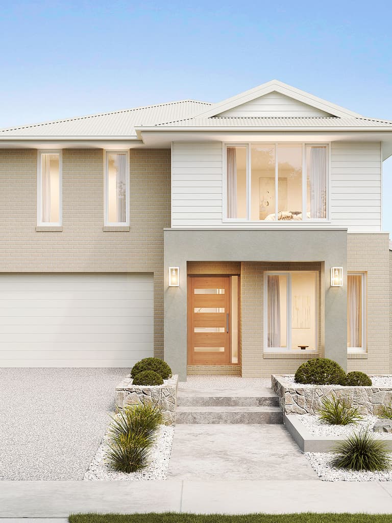 Simone Double Storey Affordable Design | Henley Homes