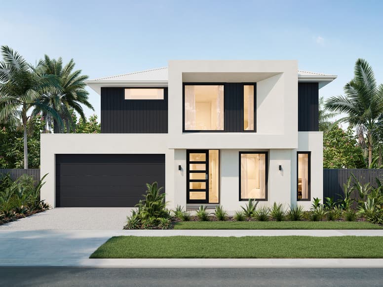 Hannah - Energy efficient multiple family double storey house design ...