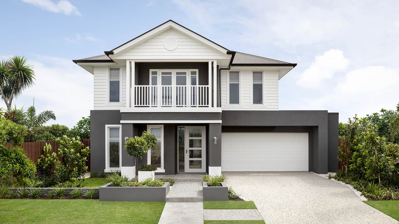 Double Storey House Designs Queensland | Plantation Homes