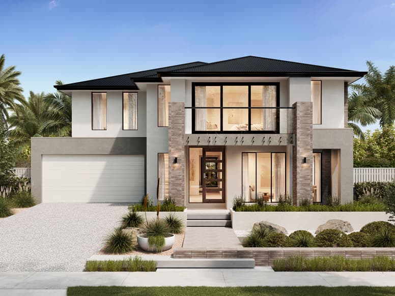 Lillian - Modern Double Storey Home Design | Plantation Homes