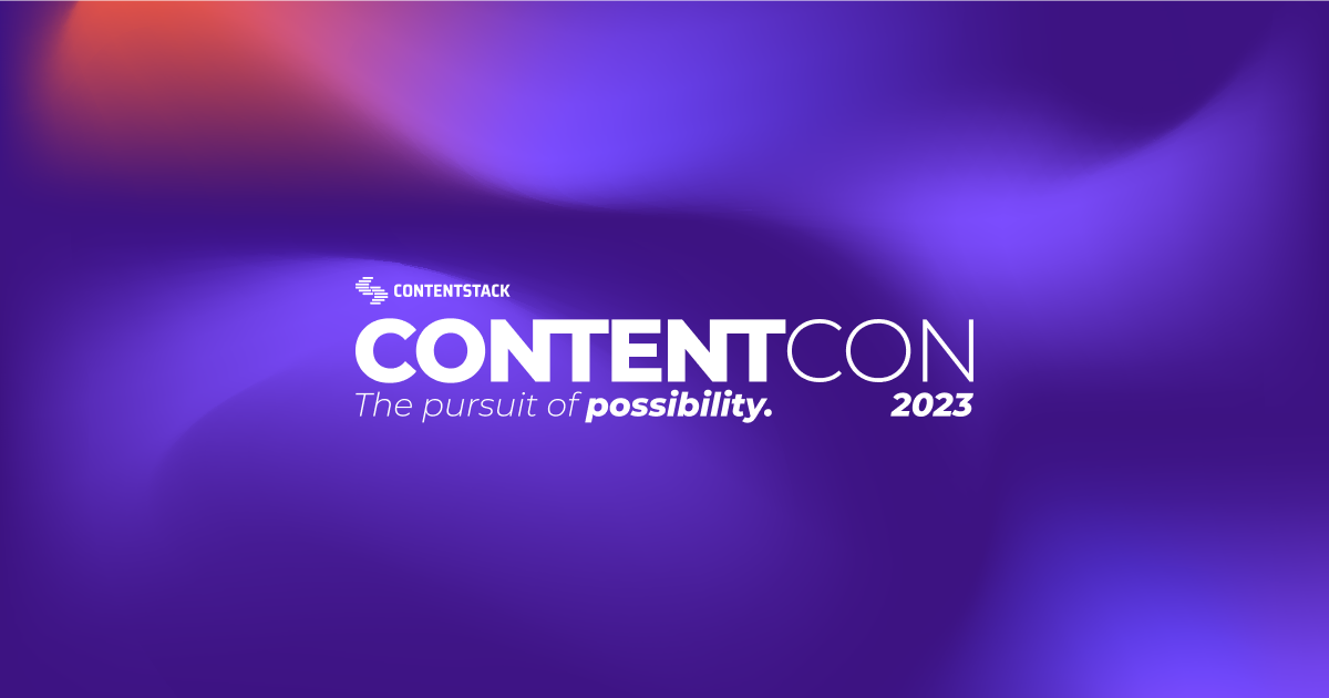 ContentCon 2024 | Contentstack