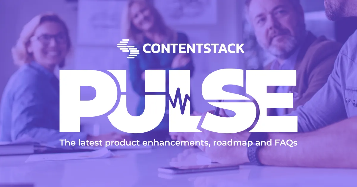 Contentstack Pulse