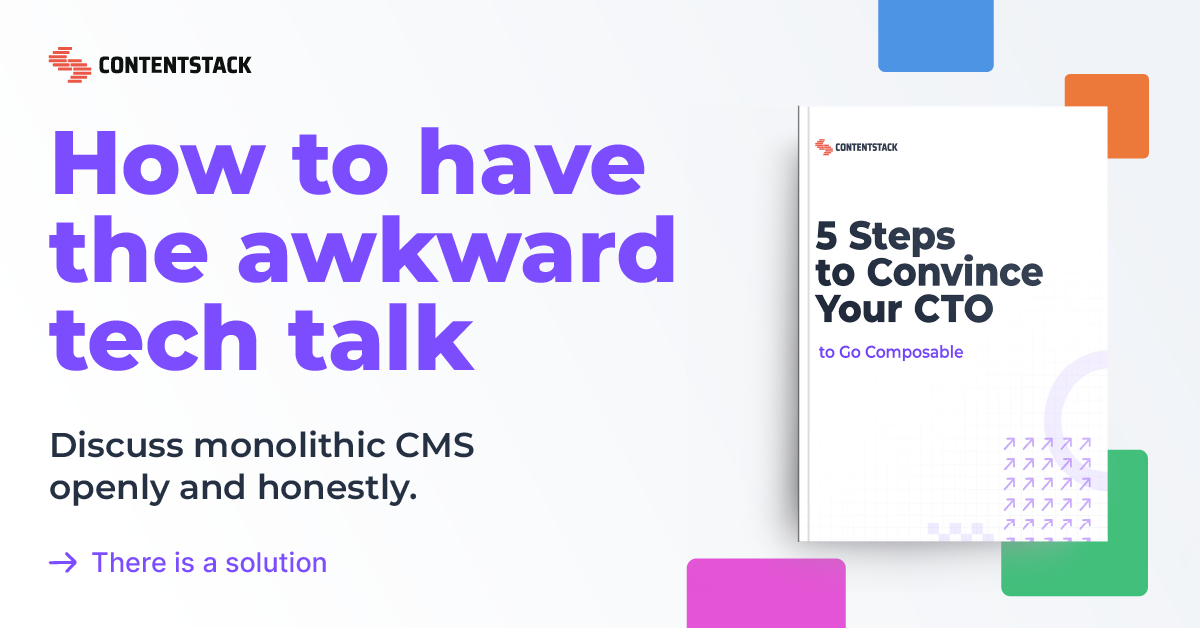 How to convince your CTO to go composable | Ebook