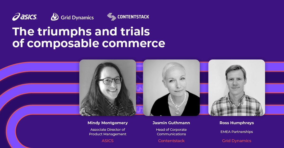 The triumphs and trials of composable commerce - Webinar | Contentstack The triumphs and trials of composable commerce - Webinar | Contentstack