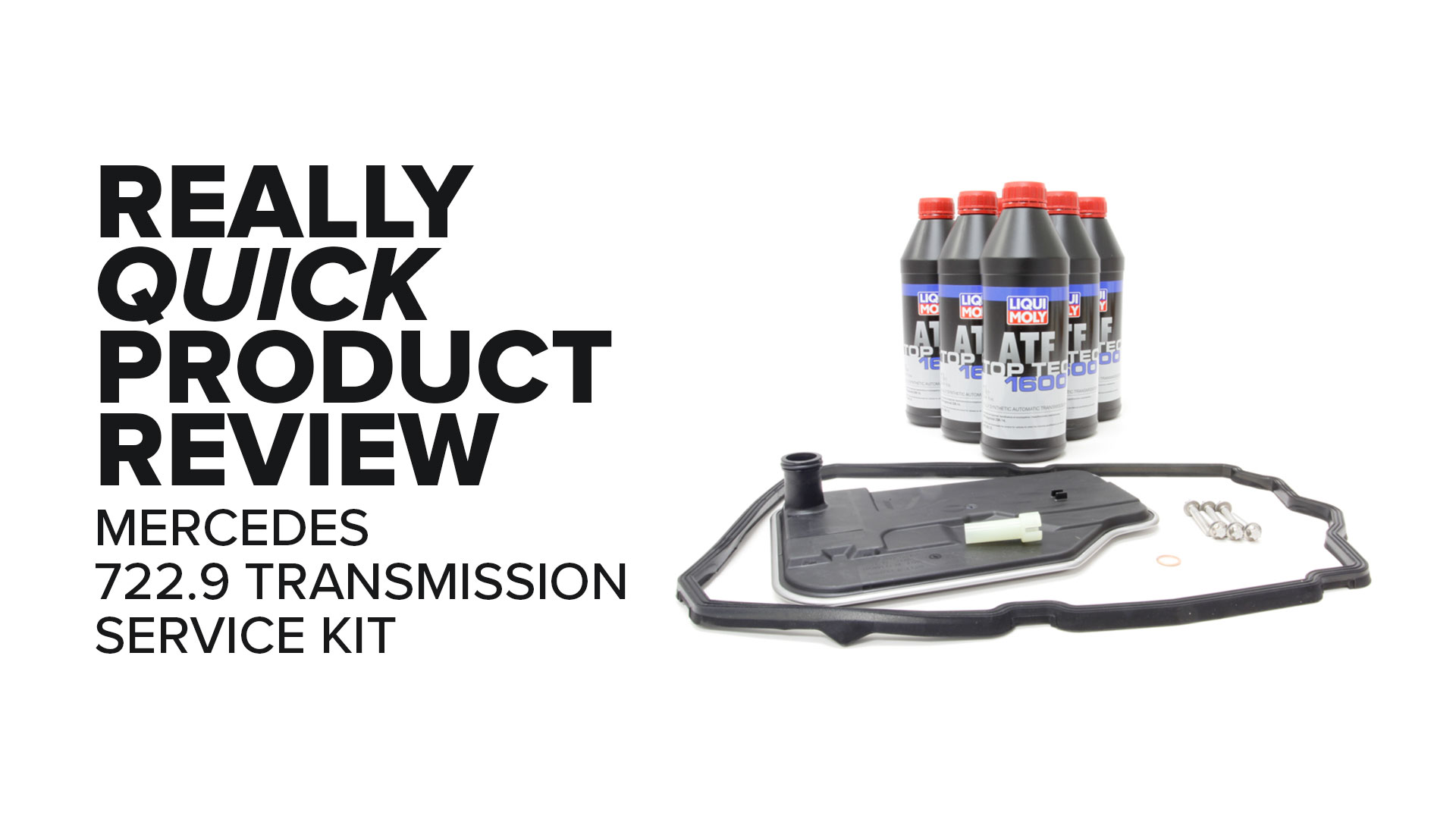 Mercedes-Benz W204 (C300, E350, ML350, & More) Transmission Service Kit ...