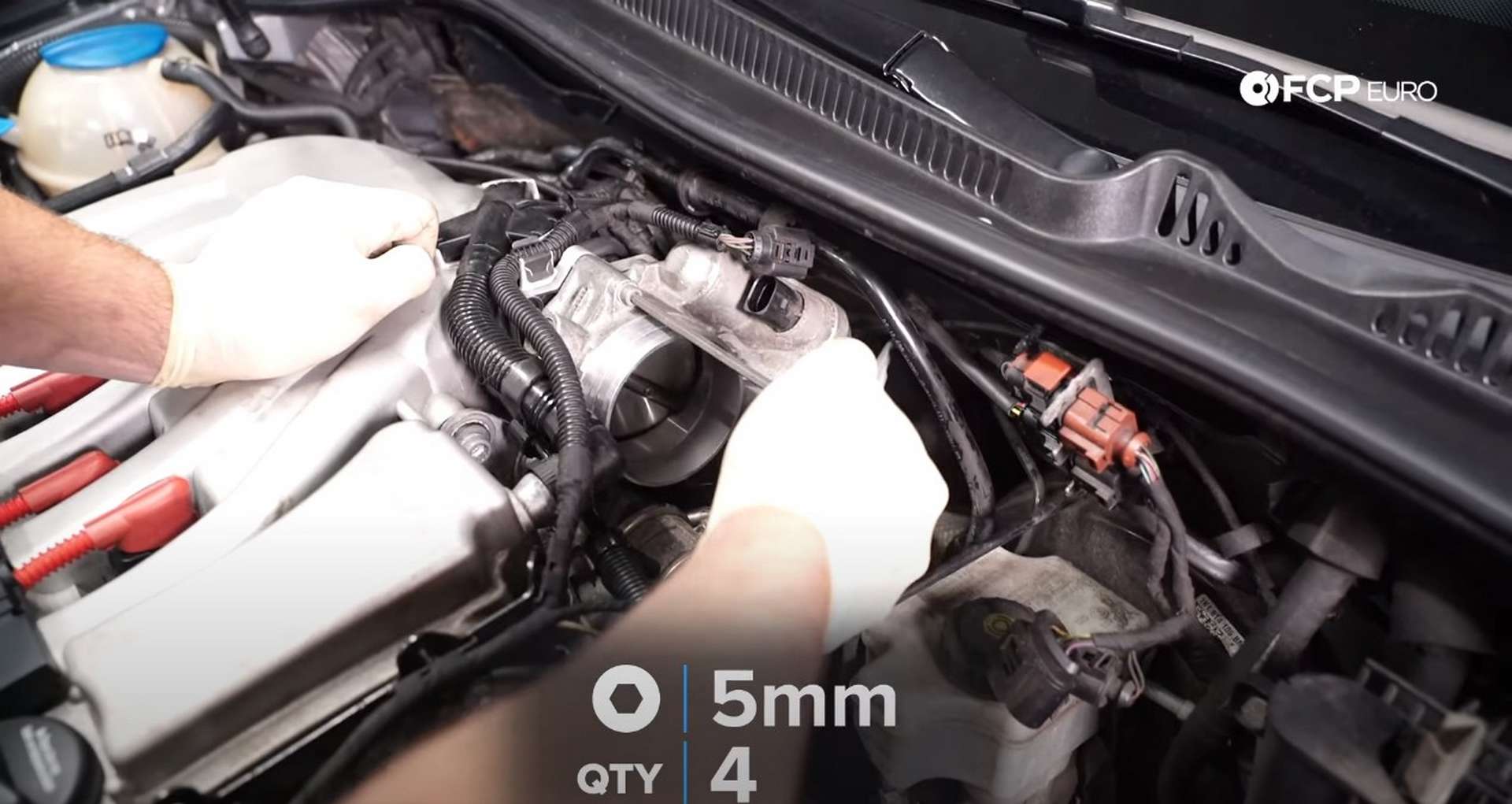 How To Replace A Volkswagen VR6 Valve Cover Gasket & PCV (Mk5 VW GTI ...