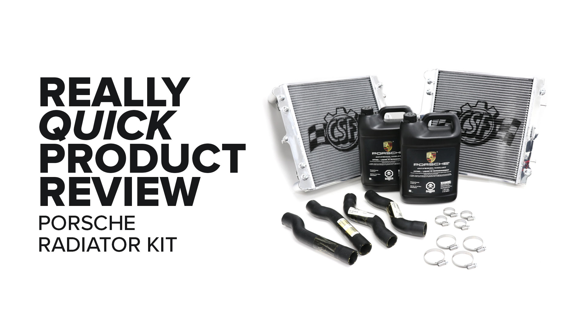 Porsche 996 911 Performance Radiator Kit - Symptoms And Product Review ...