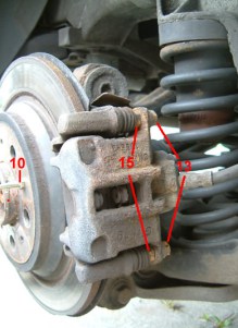 3 Styles of AWD Volvo Rear Brakes P80 FCP Euro