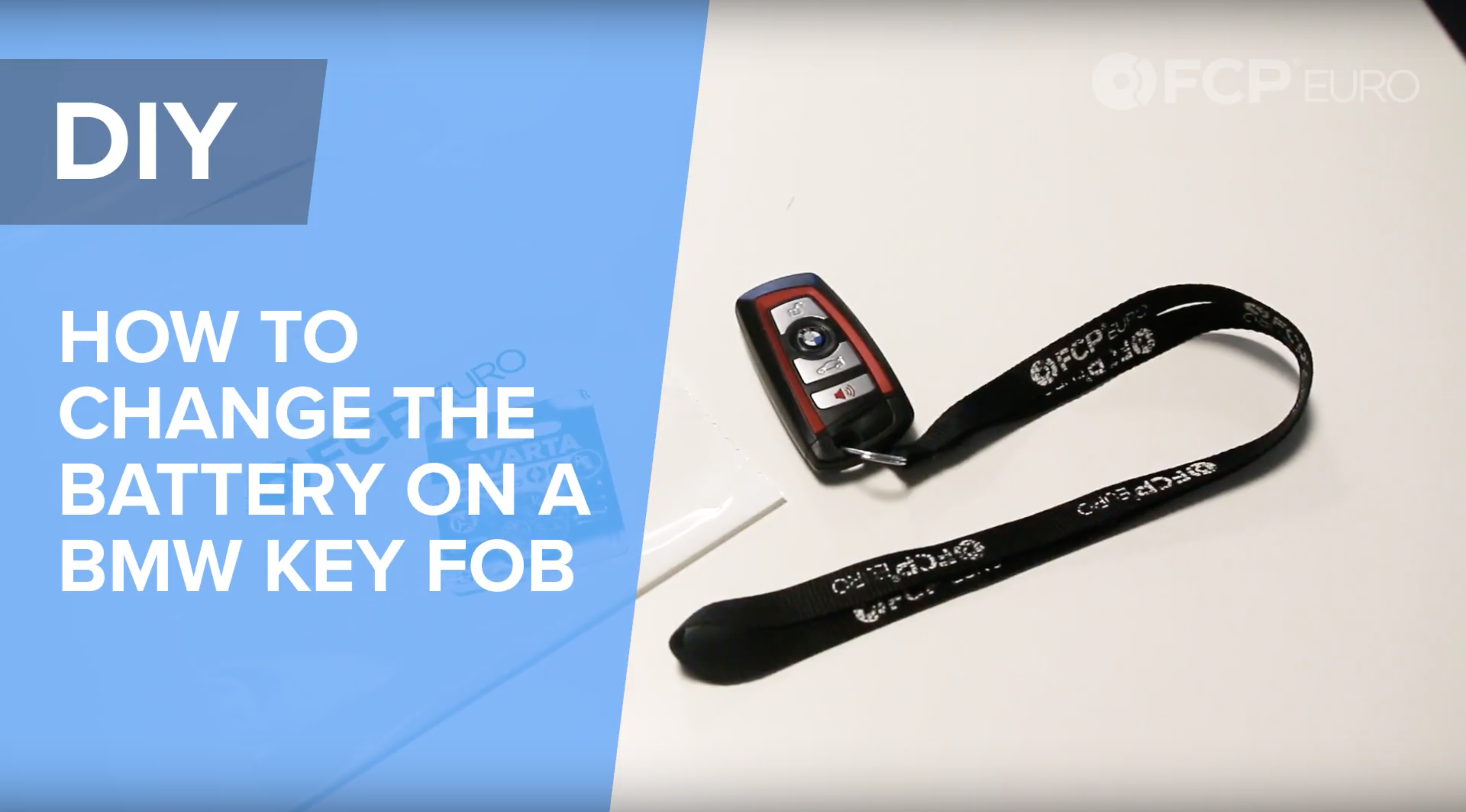 How To Replace The Battery In A BMW Key FOB | FCP Euro