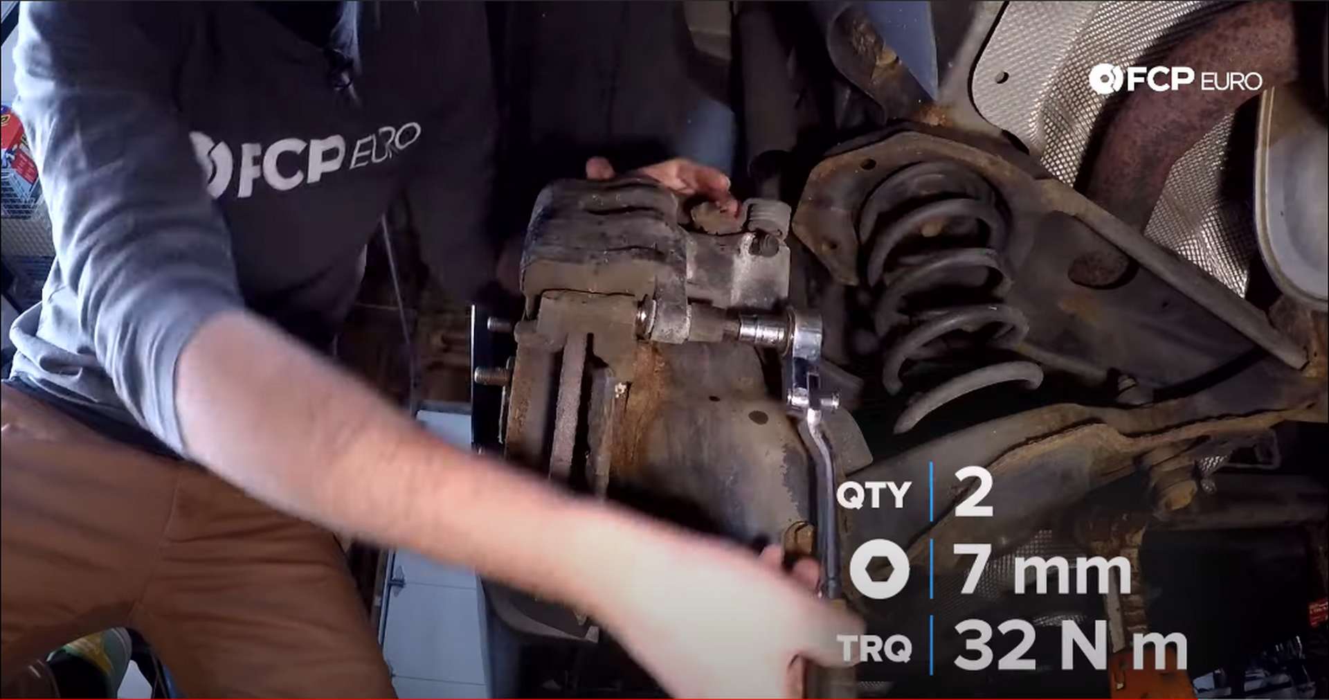 How To Replace Volvo C30 Rear Brakes - Rear Brake Pads & Brake Rotor ...