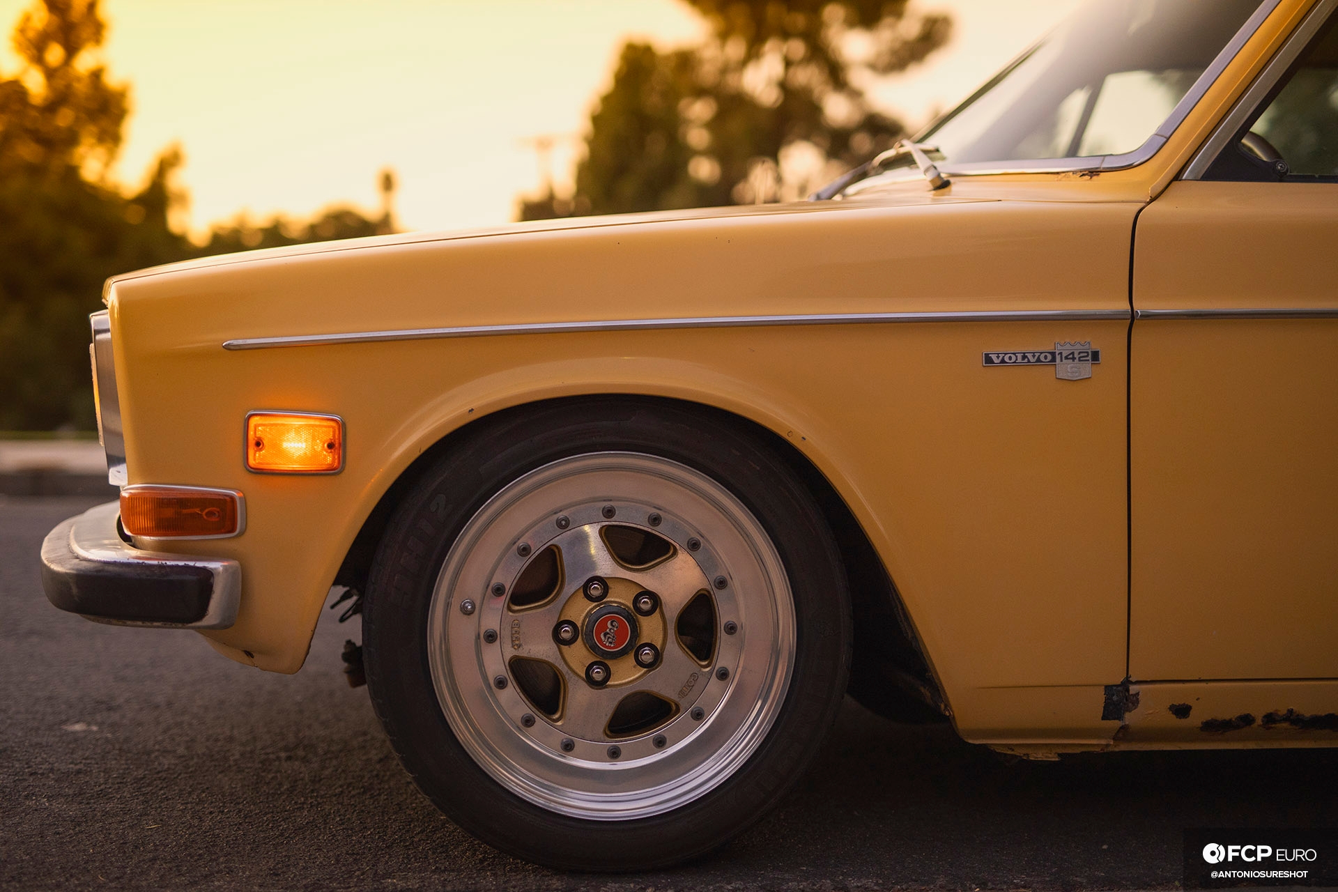 Mellow Yellow Fellow - 1972 Volvo 142S | FCP Euro