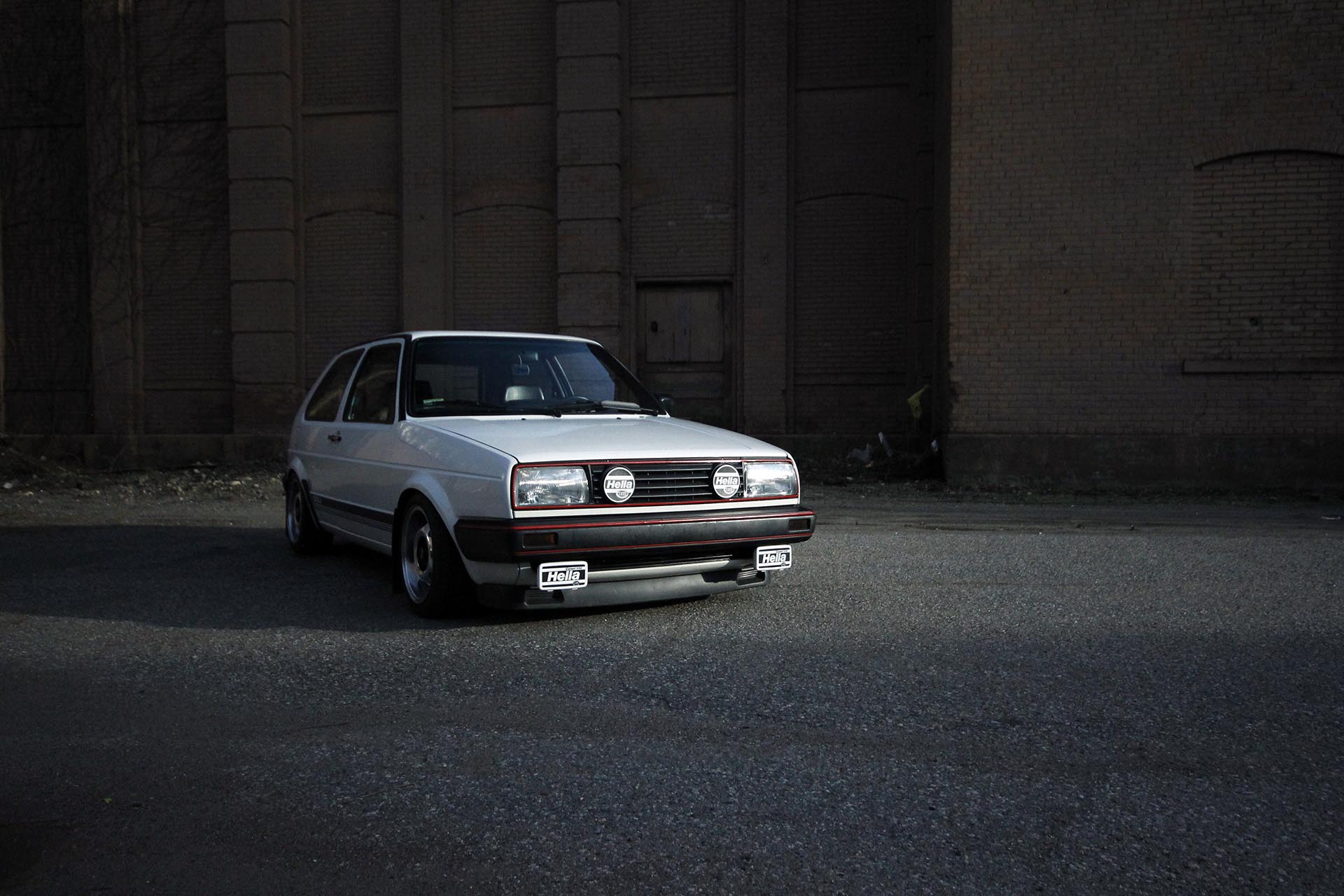 Home Brew Mk2 - 1989 Alpine White Mk2 Volkswagen Golf | FCP Euro