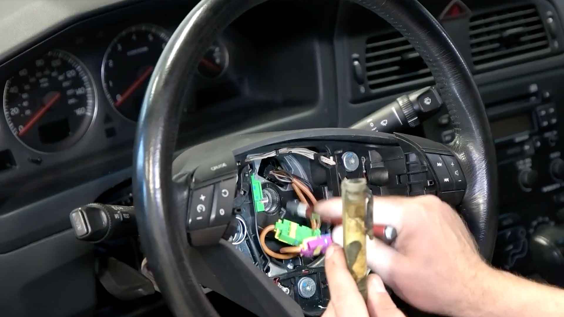 How To Replace A Steering Angle Sensor On A Volvo S60 | FCP Euro