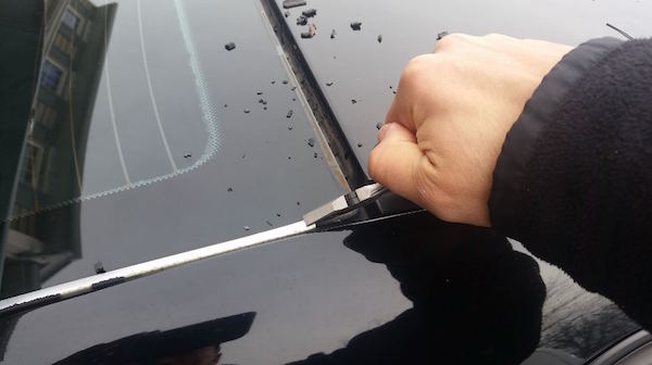 How to Replace a Rear Window Strip on a Saab 9-3 | FCP Euro