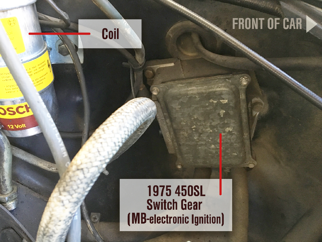 Mercedes-Benz 450SL Plugs, Wires, & Ignition | FCP Euro