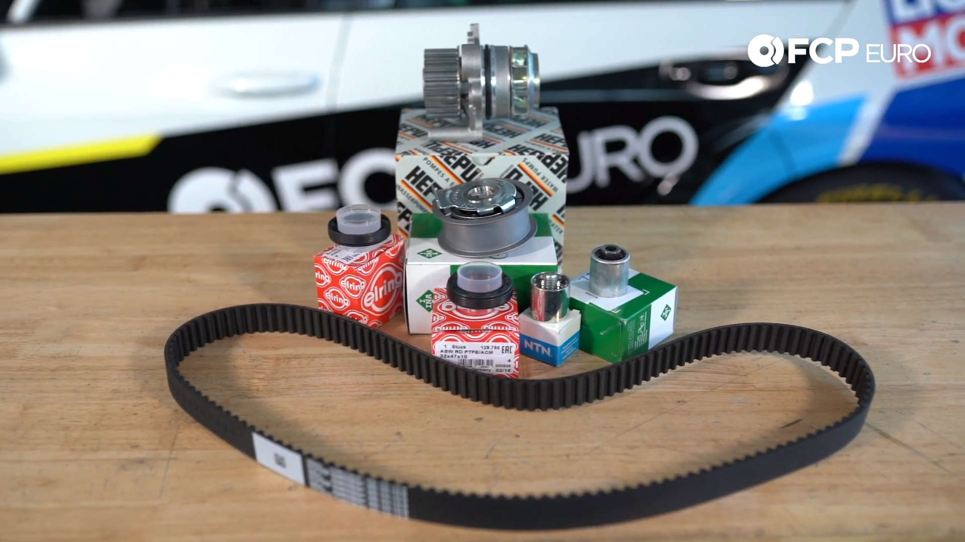 Volkswagen Jetta, Beetle, And Golf (1.8L L4) Timing Belt Kit ...