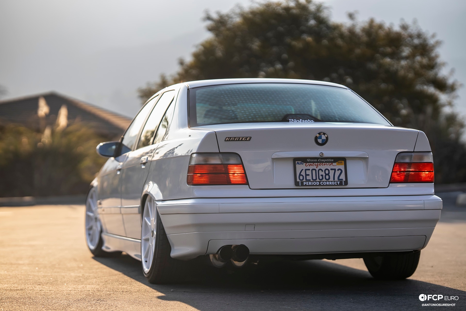 What Dreams Are Made Of - Alpine White BMW E36 328i Sedan | FCP Euro
