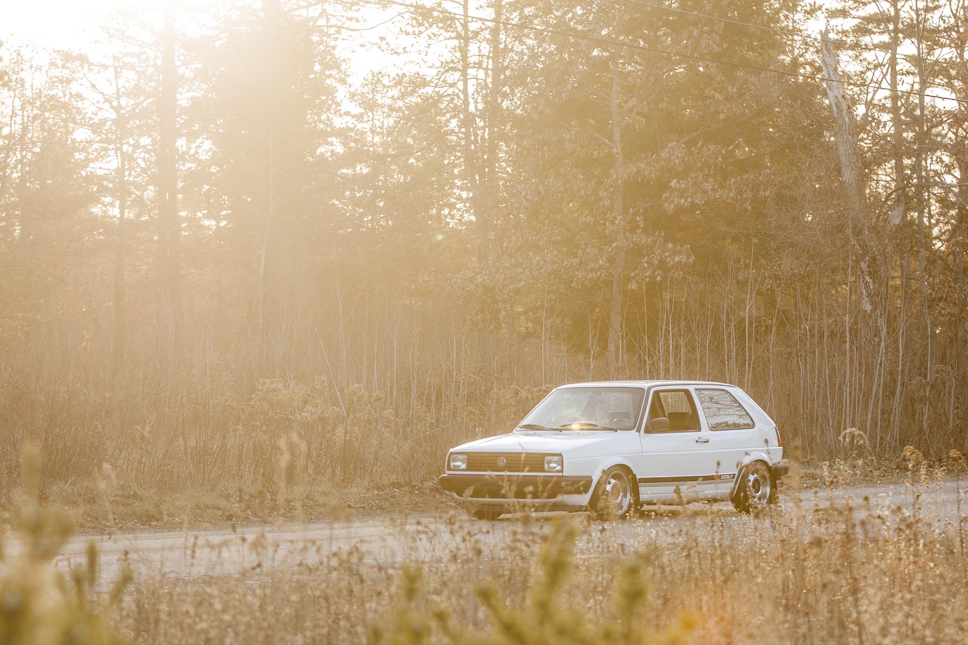 Home Brew Mk2 - 1989 Alpine White Mk2 Volkswagen Golf | FCP Euro