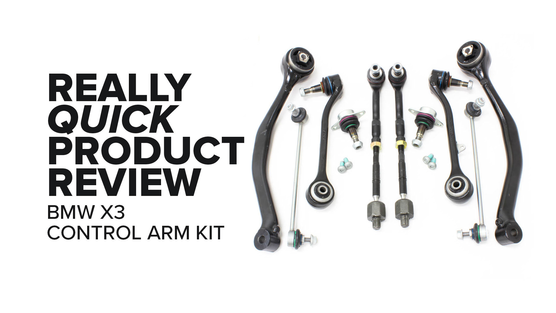 BMW X3 (E83) Control Arm Kit - Symptoms, Highlights, and Product Review ...