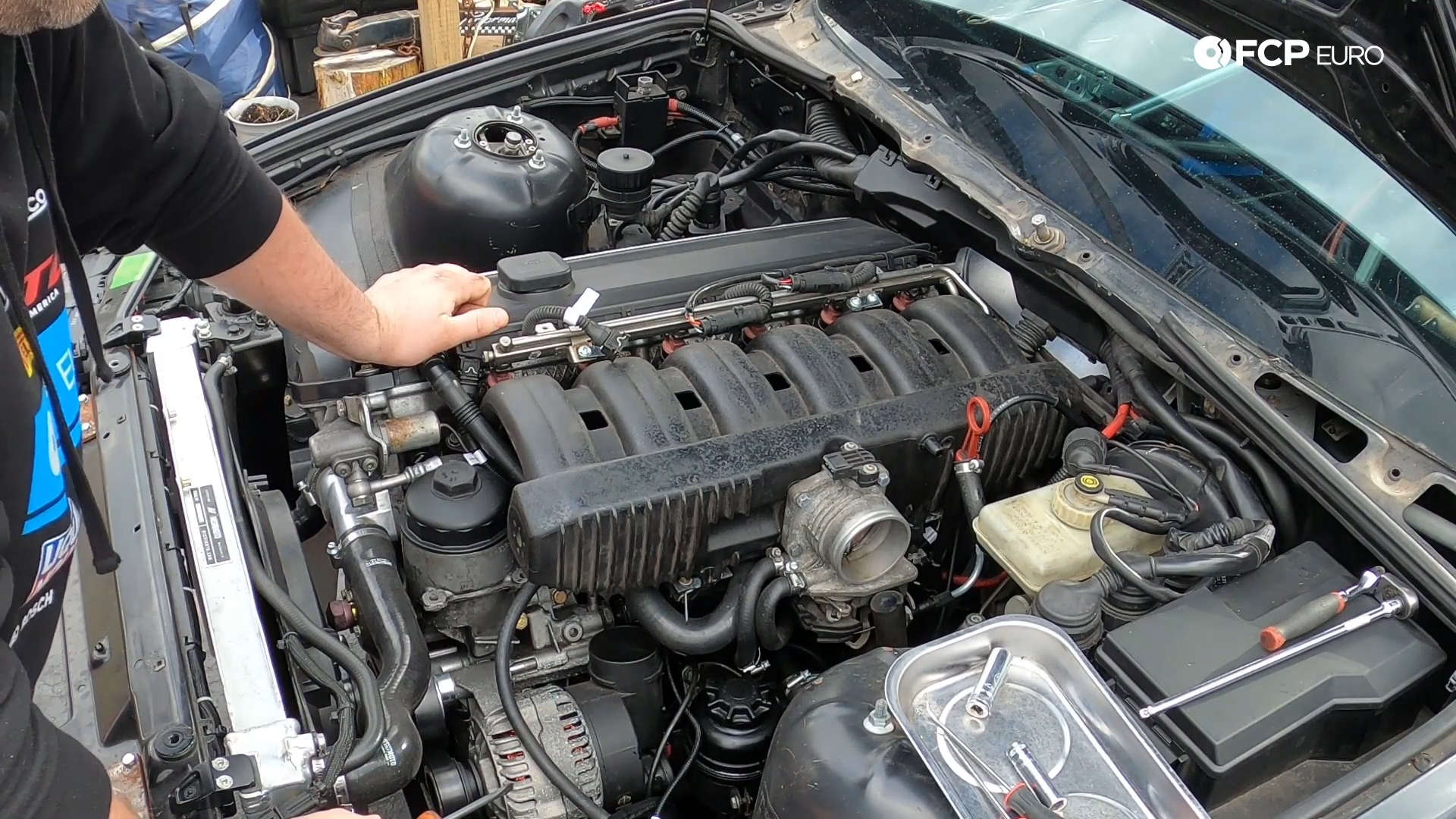 How To Remove A BMW M50, M52, S50, & S52 Intake Manifold (BMW E36 328i ...