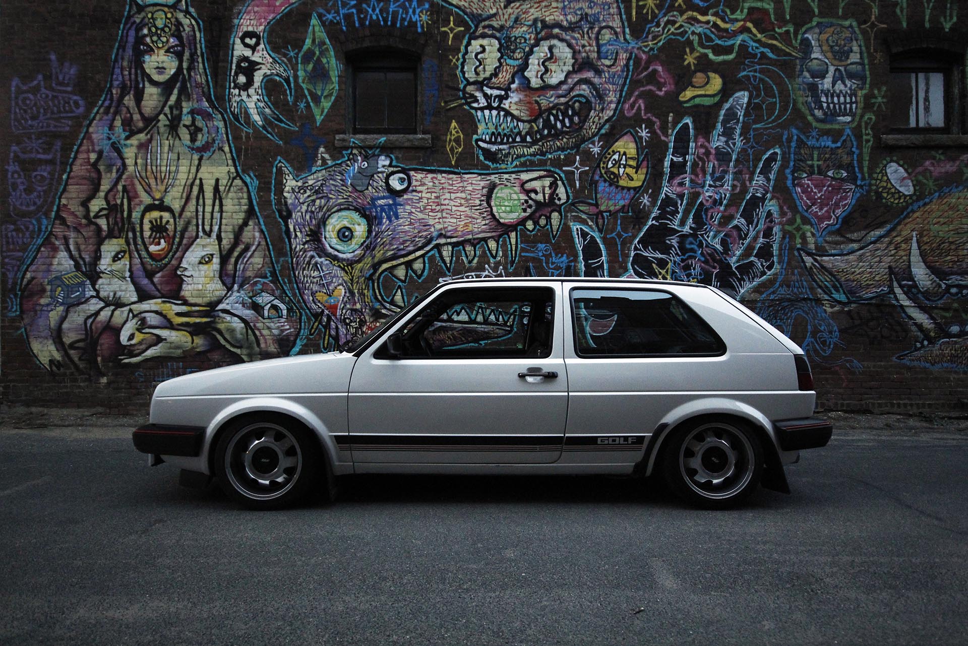 Home Brew Mk2 - 1989 Alpine White Mk2 Volkswagen Golf | FCP Euro