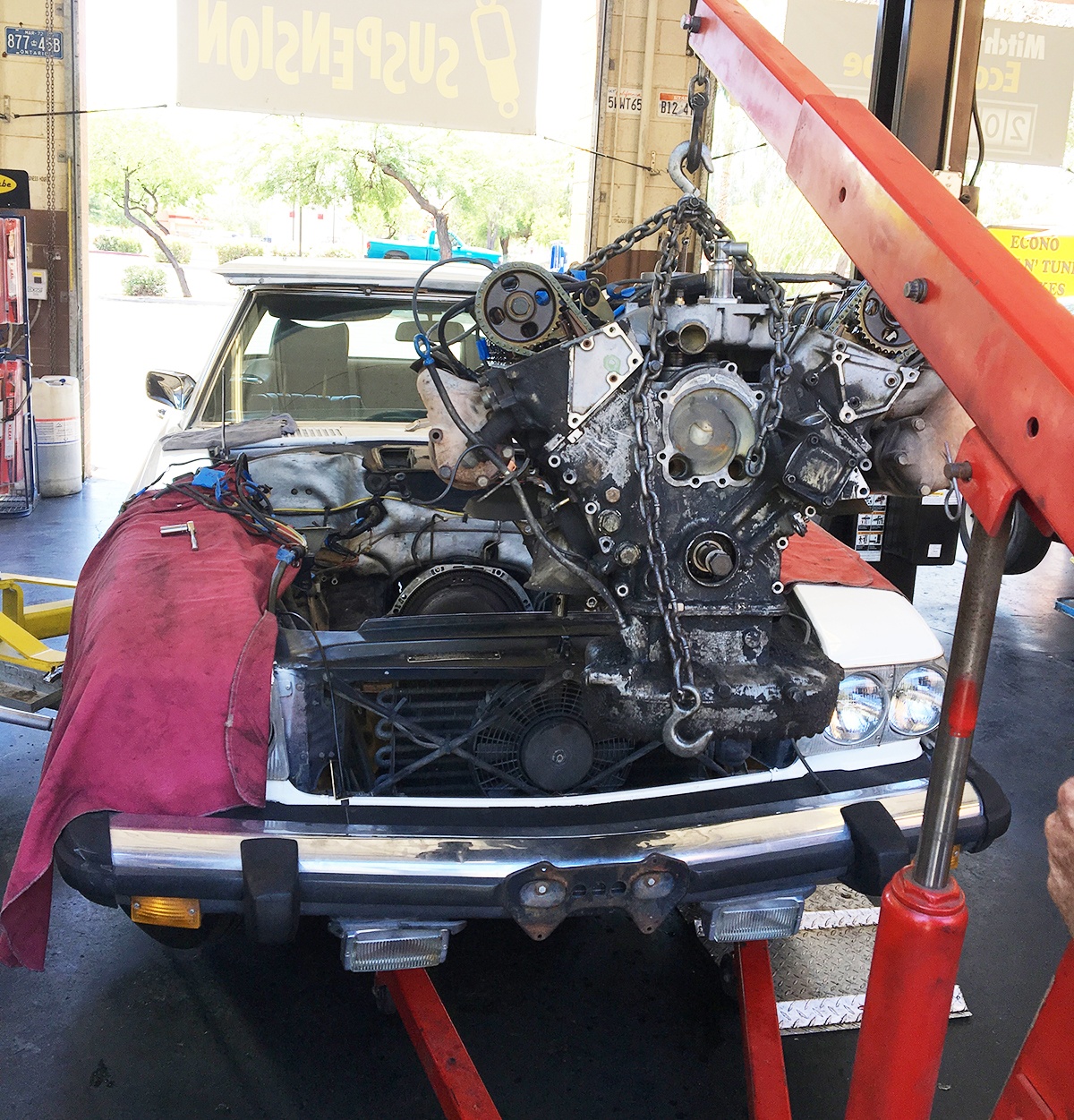 Mercedes 450SL Engine Timing Chain - PART 2 | FCP Euro