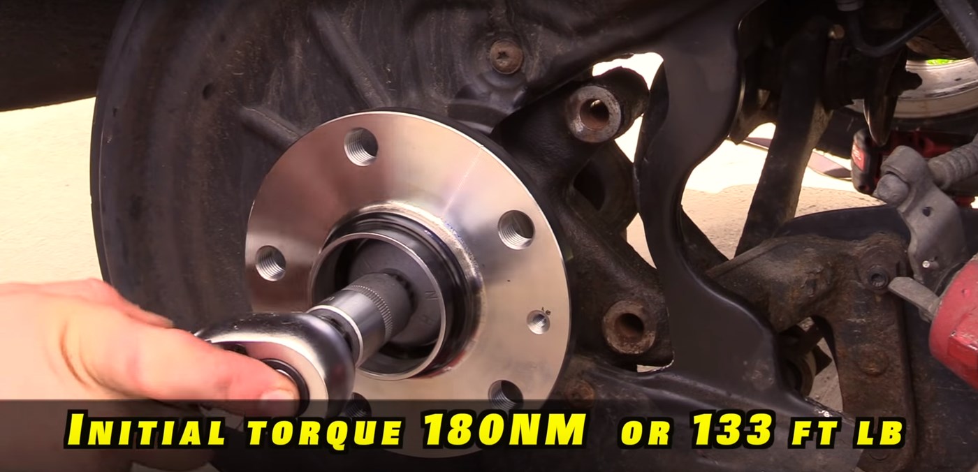 How To Inspect And Replace Rear Wheel Bearings On An MK5 Volkswagen GTI ...
