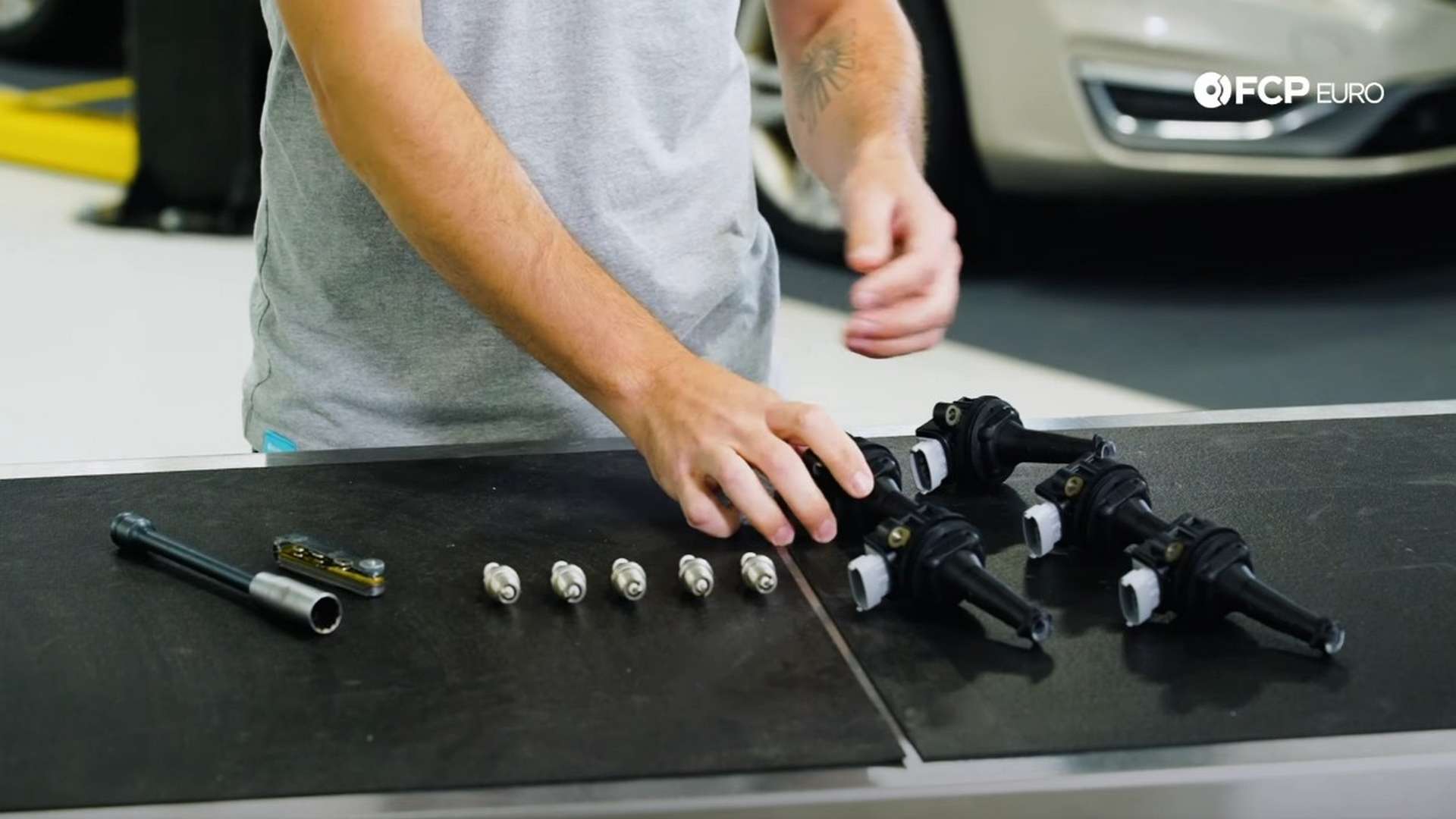 How To Replace Spark Plugs & Ignition Coils On A P3 Volvo (S60, V60 ...