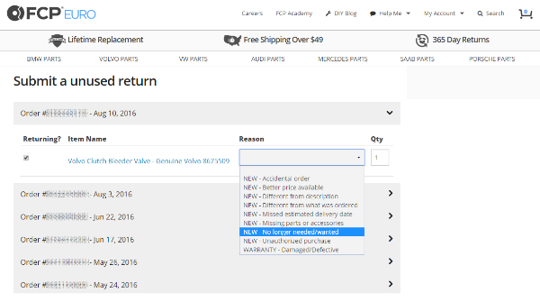 Hassle Free Returns are Real at FCP Euro | FCP Euro