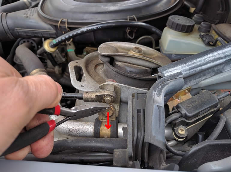 Replacing the Hood Lift Strut on a 1988 Mercedes-Benz 190E | FCP Euro