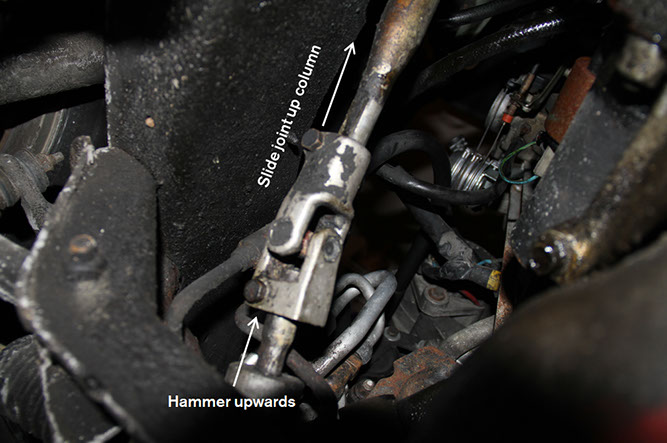 How to Install a Lower Steering Column U-Joint in a RWD Volvo | FCP Euro