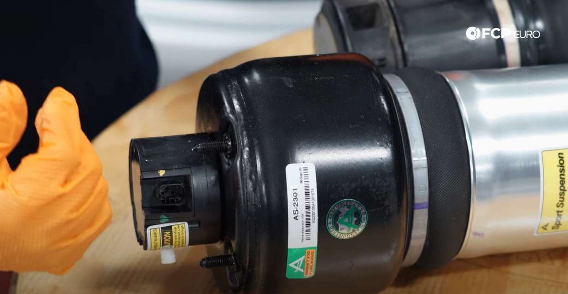 How To Release The Air From A Mercedes-Benz AIRMATIC Air-Strut | FCP Euro