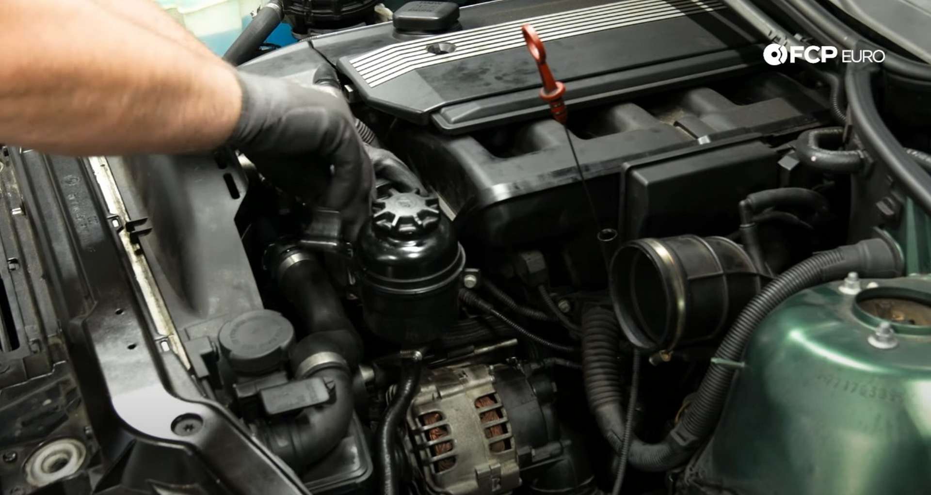 How To Replace The Oil Filter Housing Gasket & VANOS Line On A BMW E46 ...