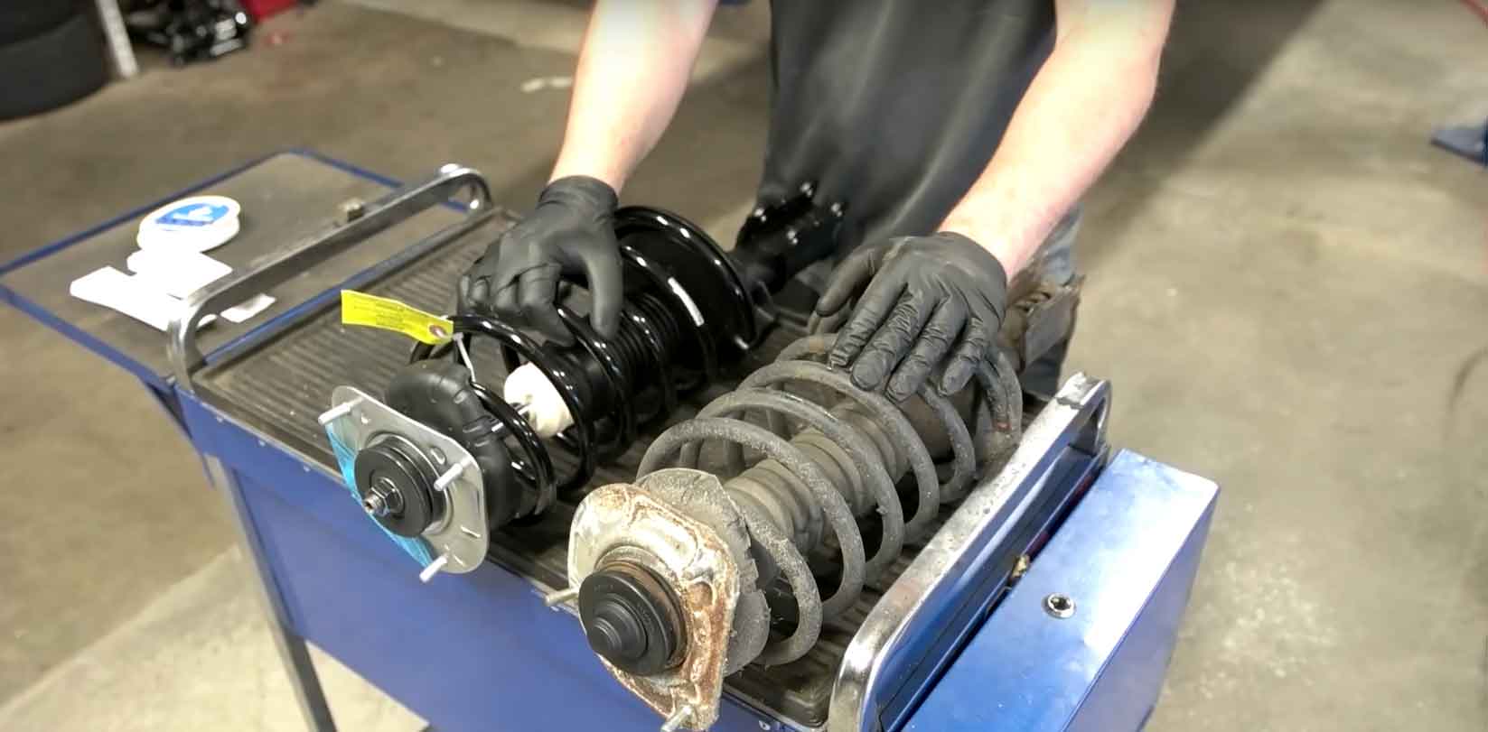 How To Install Sachs Front Quick Struts On A P2 Chassis Volvo | FCP Euro