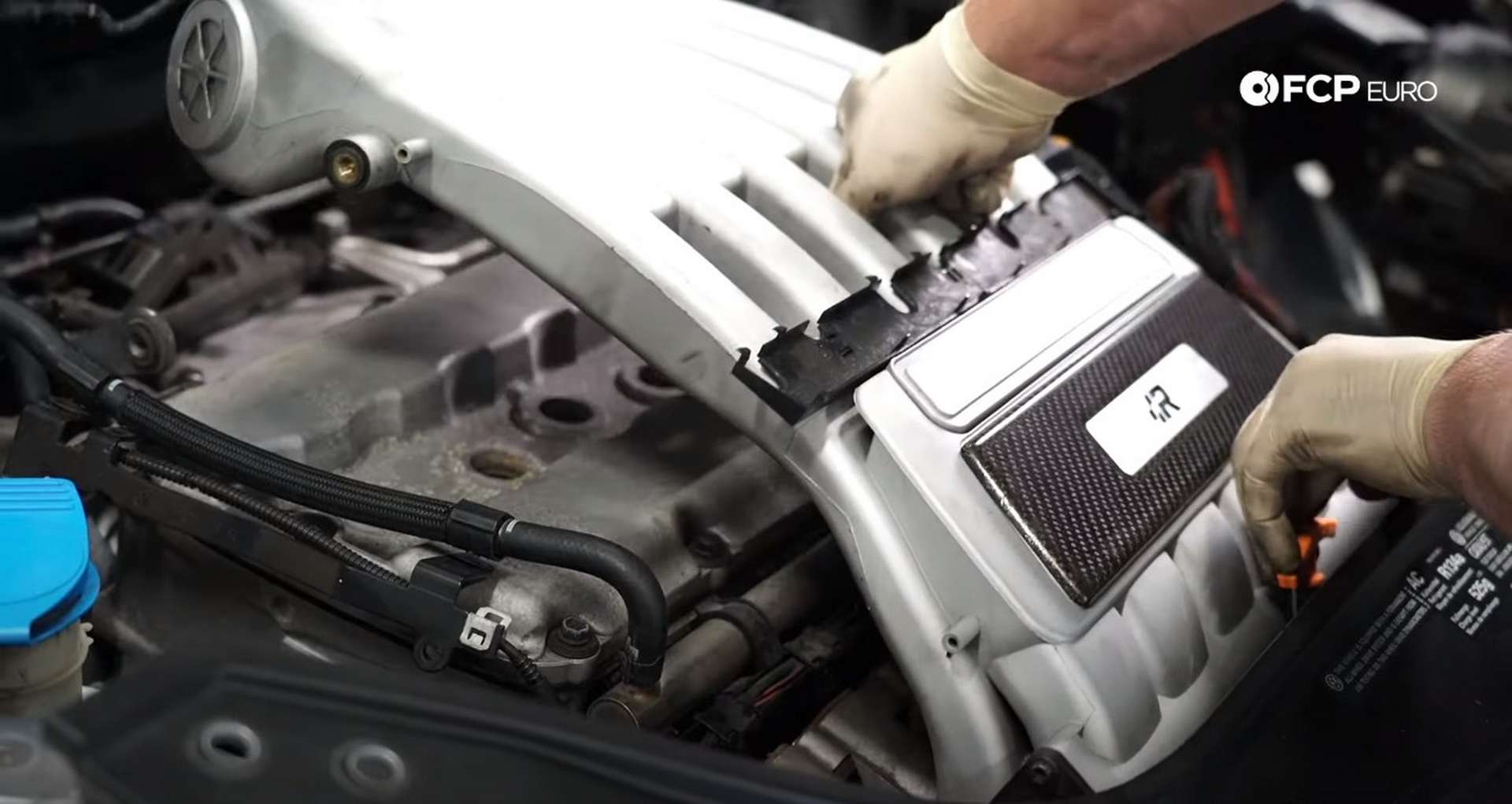 How To Replace A Volkswagen VR6 Valve Cover Gasket & PCV (Mk5 VW GTI ...