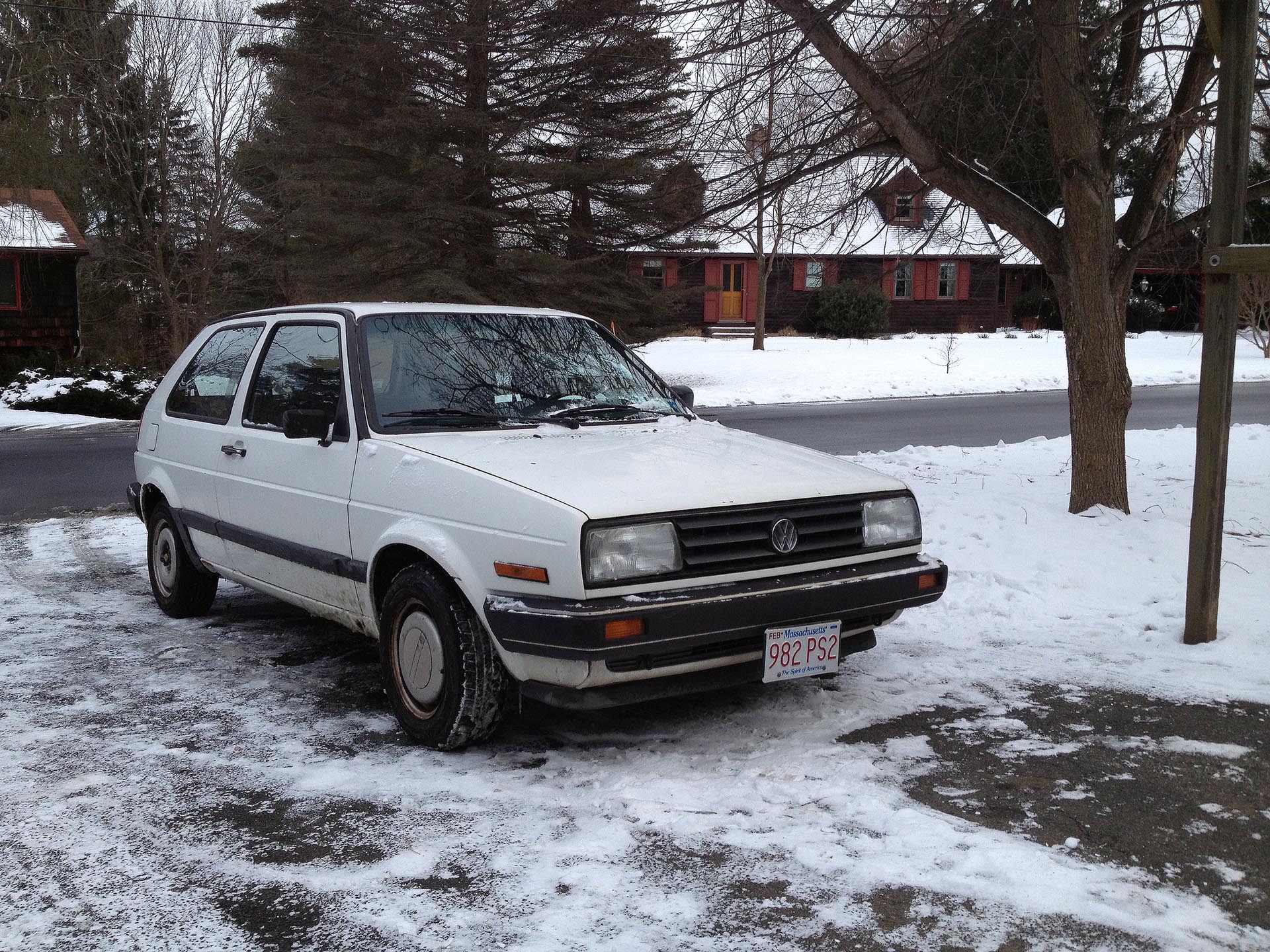 Home Brew Mk2 - 1989 Alpine White Mk2 Volkswagen Golf | FCP Euro