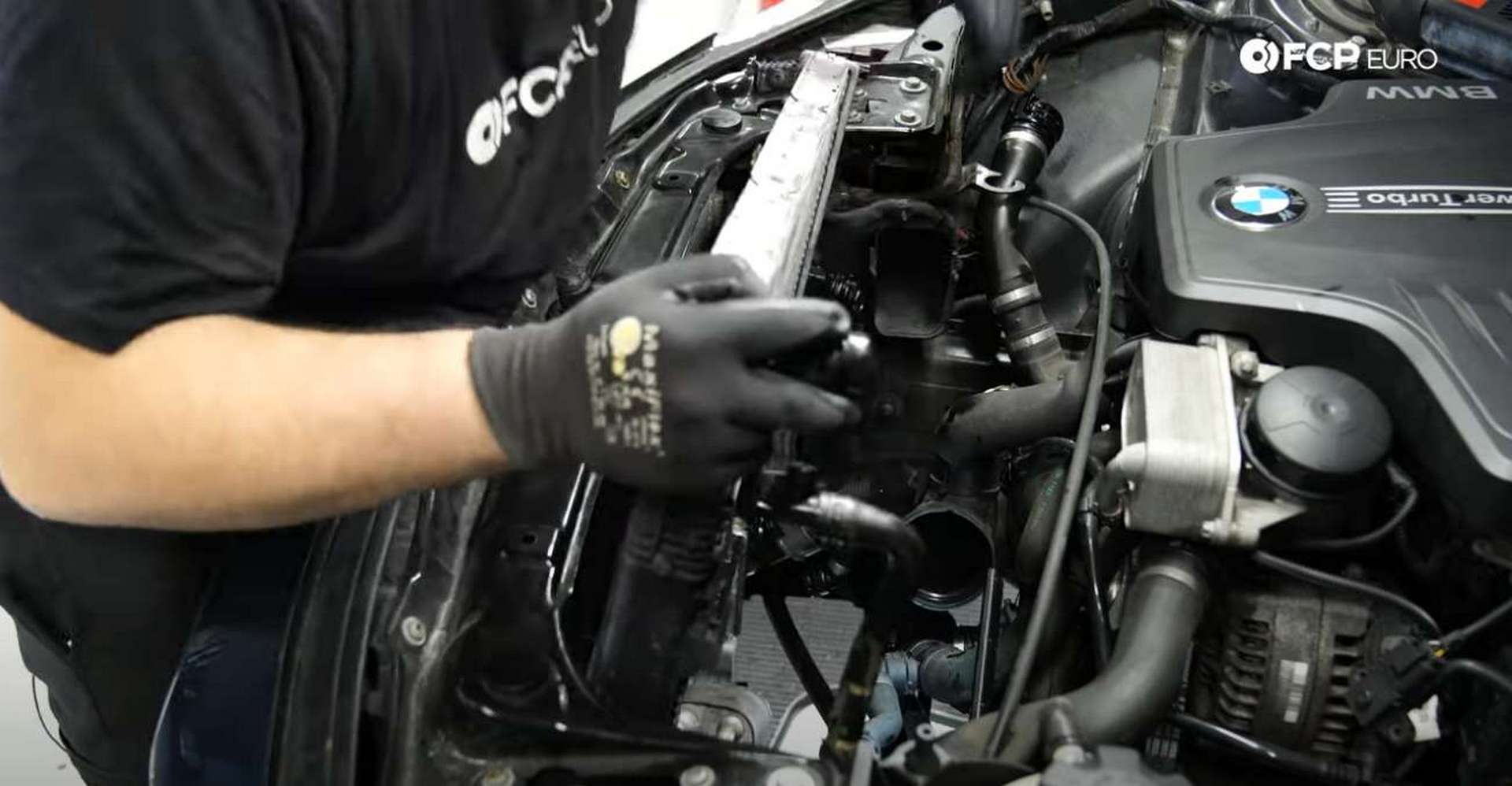 How To Replace A BMW F30 Radiator (BMW N20 & N26 Engine) | FCP Euro