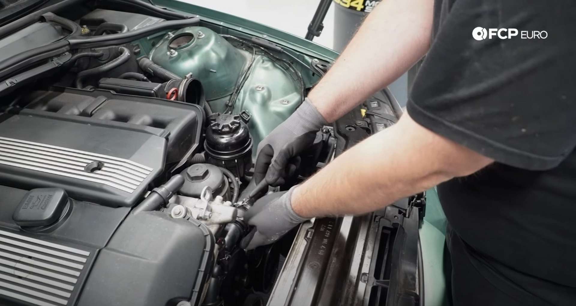 How To Replace The Oil Filter Housing Gasket & VANOS Line On A BMW E46 ...