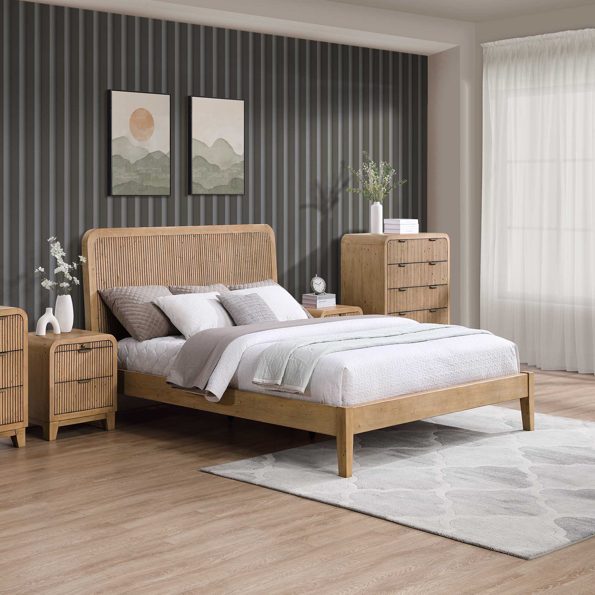 Ollie Queen Bed Frame - Forty Winks