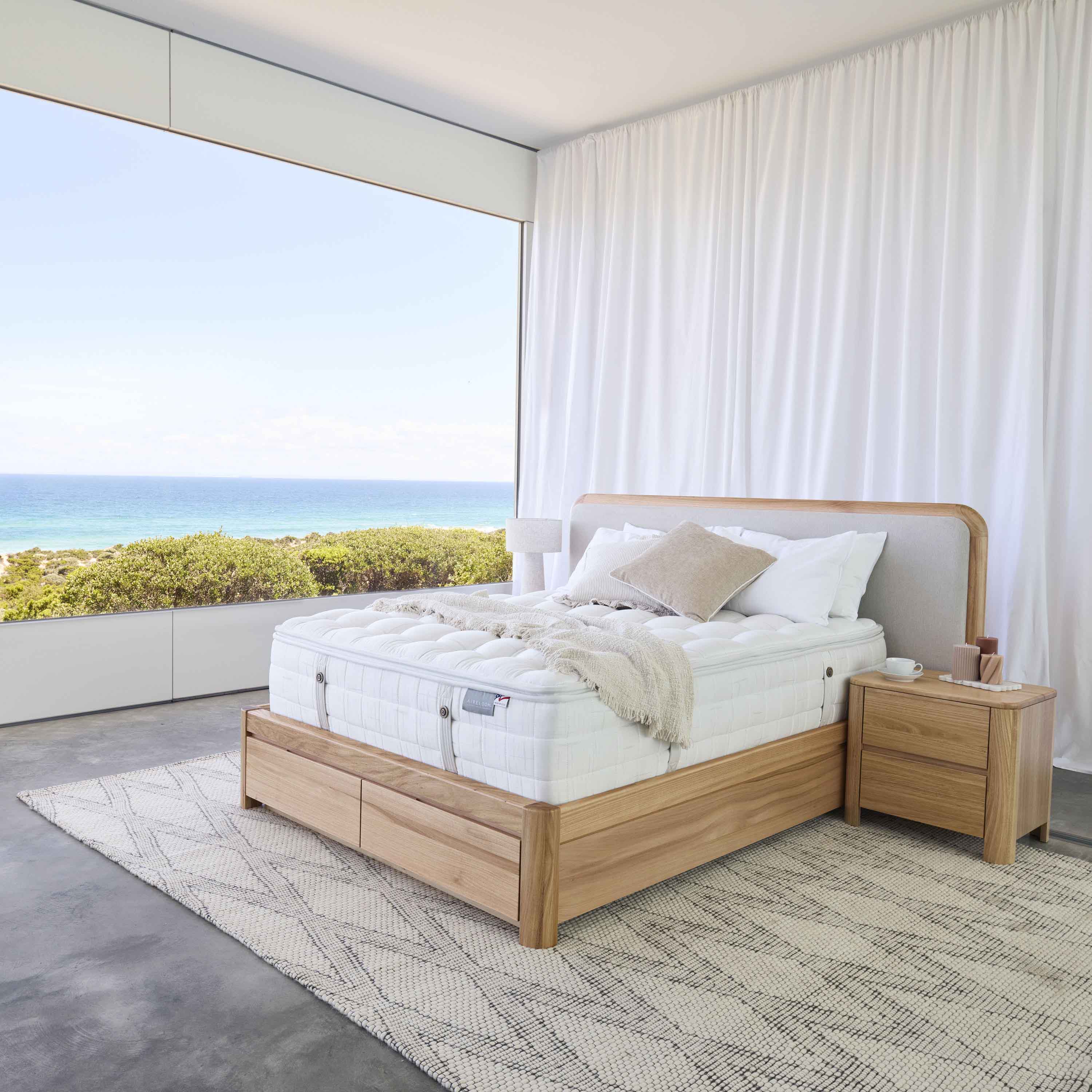 Aireloom Karpen Dove King Mattress, Plush - Forty Winks