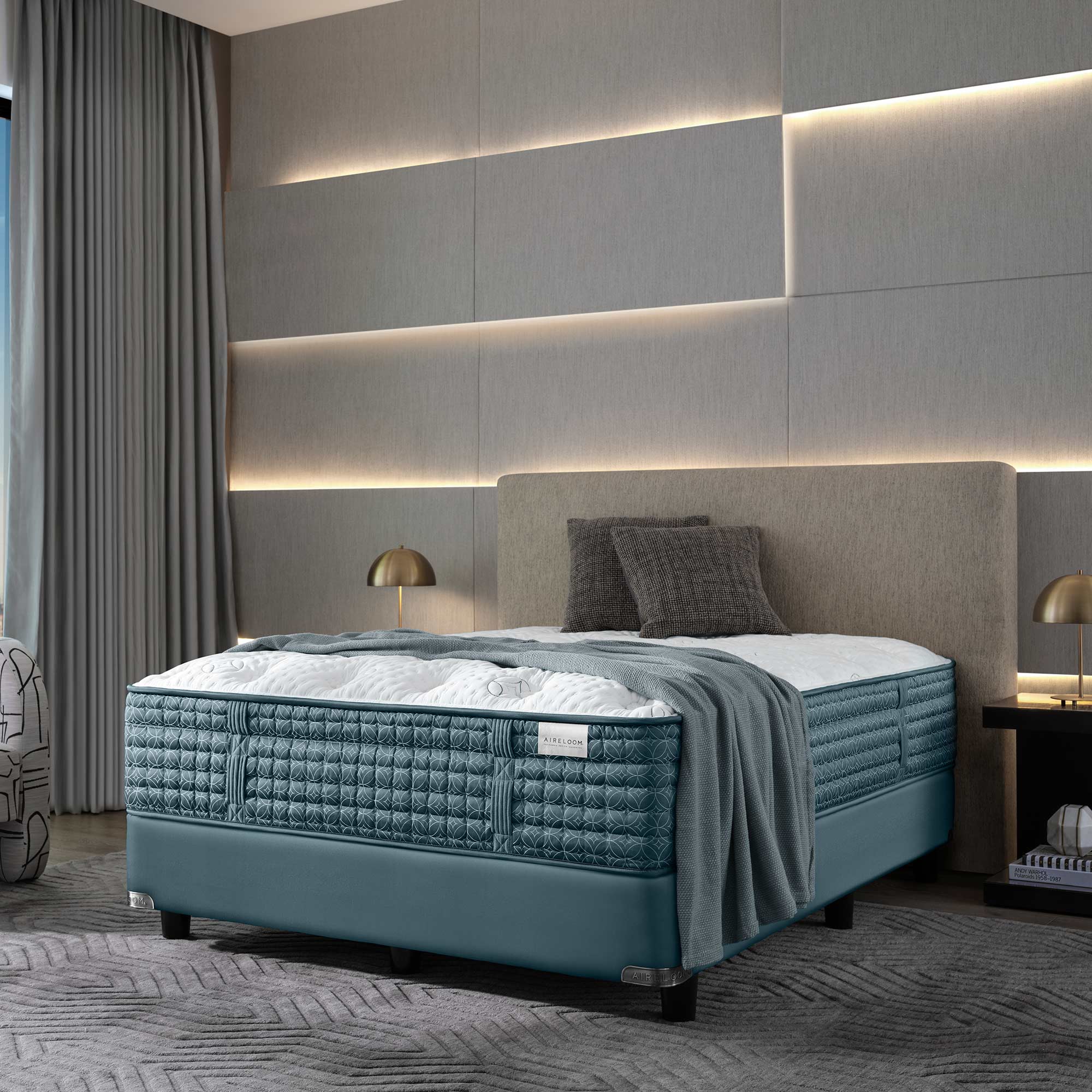 Aireloom Streamline Queen Mattress, Plush - Forty Winks