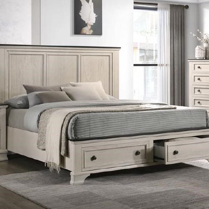 Whitehaven Bed Frame W/Drawers - Forty Winks