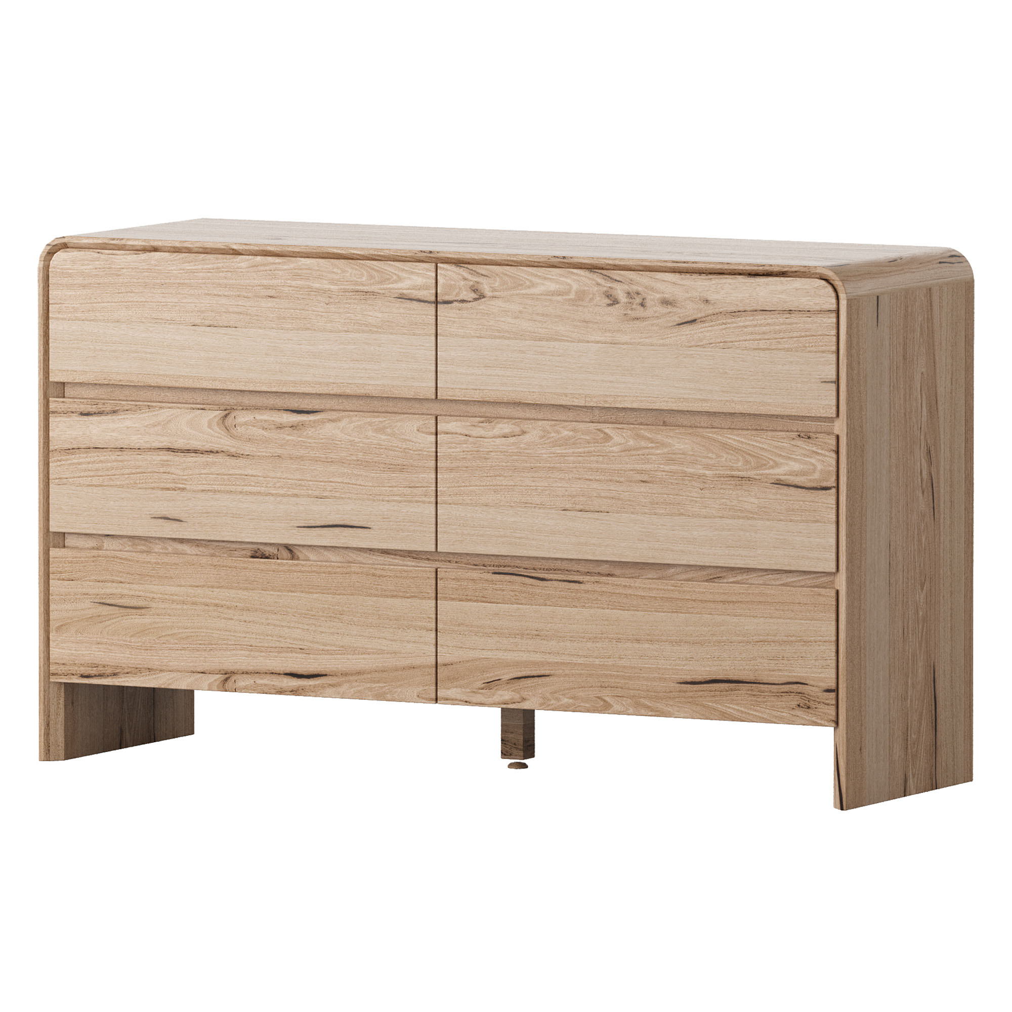 Lena Dresser (6 Drawer), Natural - Forty Winks