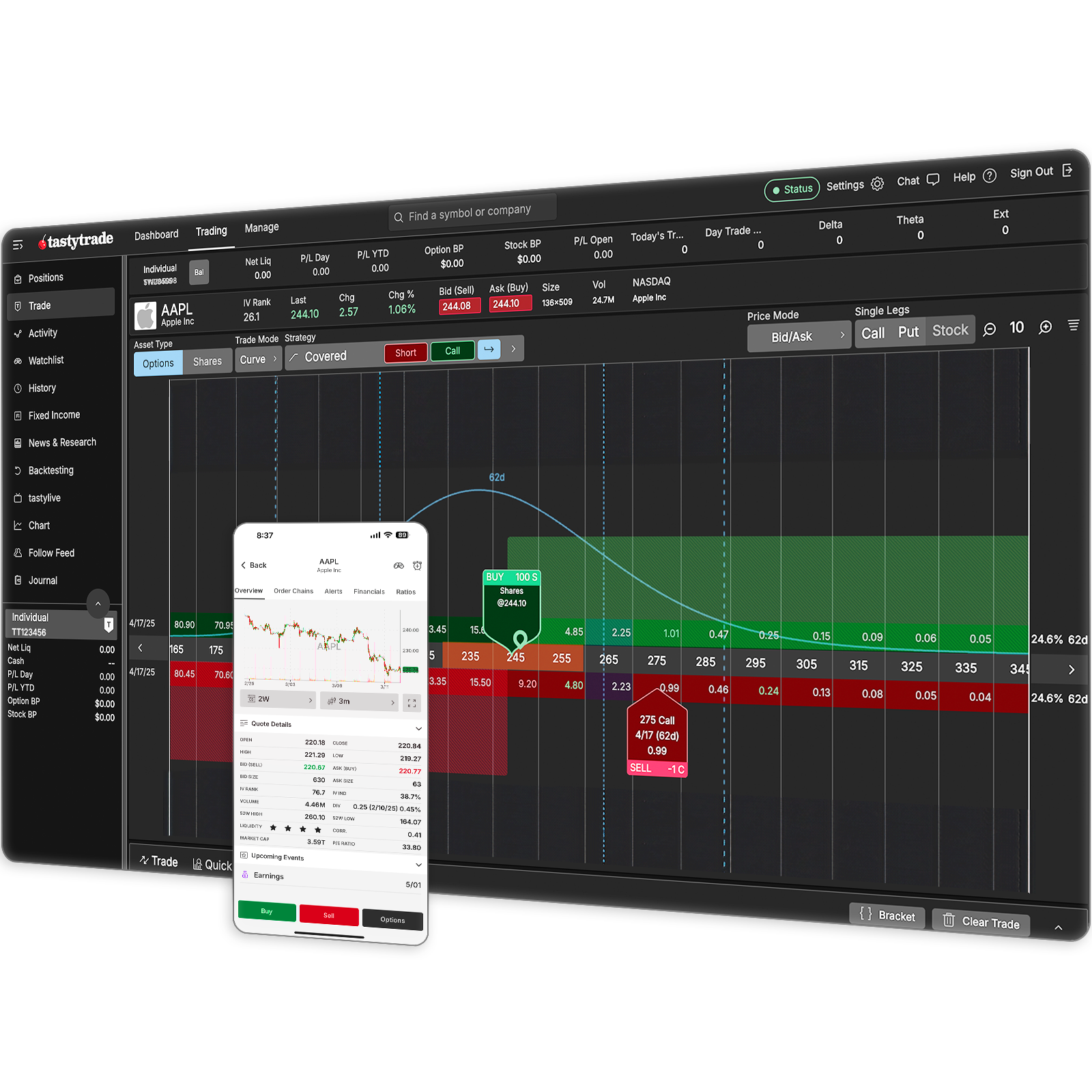 Options Trading, Futures & Stock Trading Brokerage | tastytrade