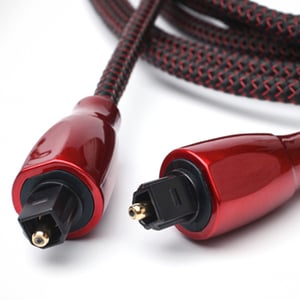 1m TOSLINK Fibre Optic Audio Cable | Jaycar Australia