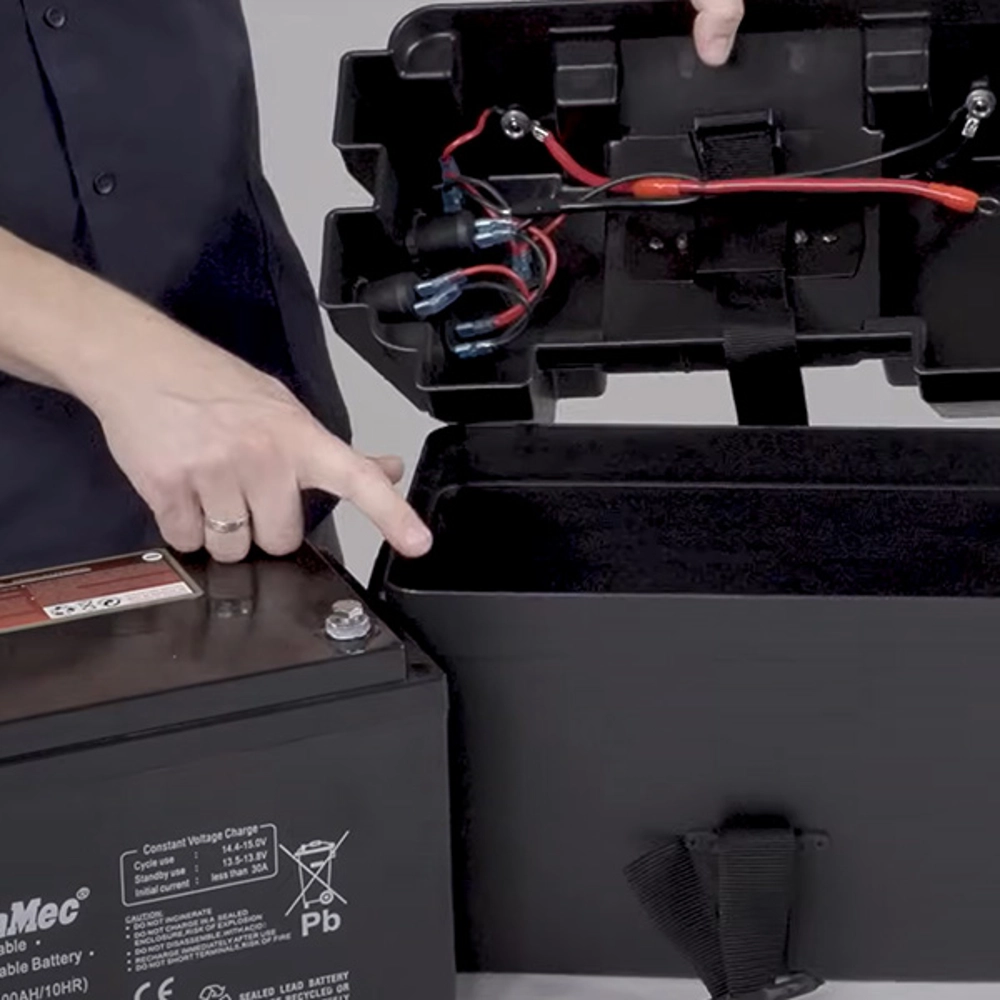 Powertech Battery Box with Power Accessories | Jaycar Australia